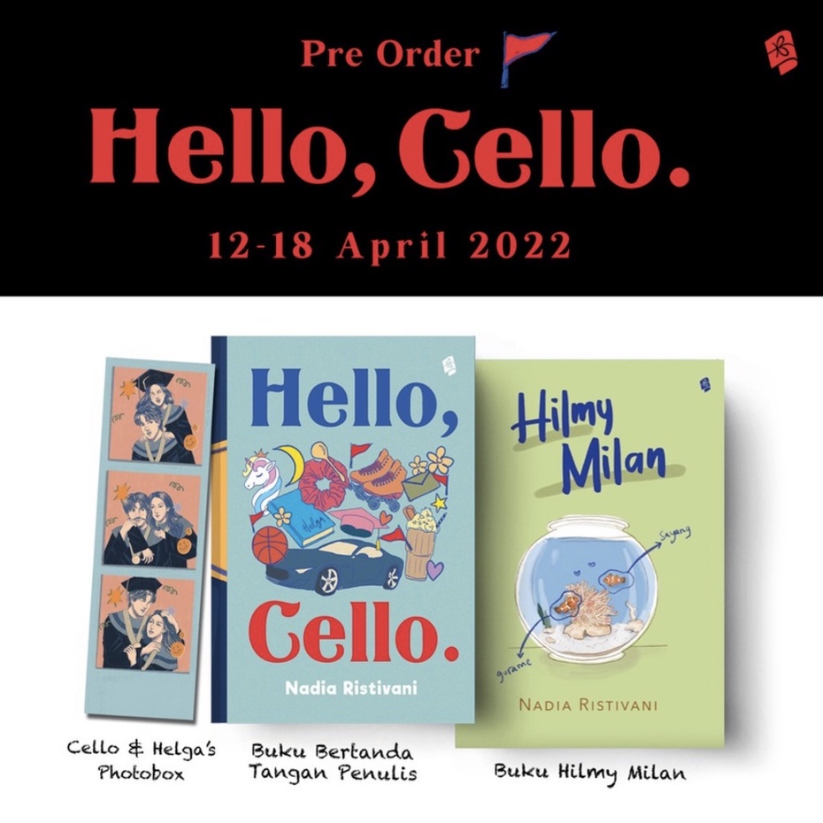 NOVEL HILMY MILAN & HELLO CELLO KARYA NADIA RISTIVANI - Mari Membaca ...
