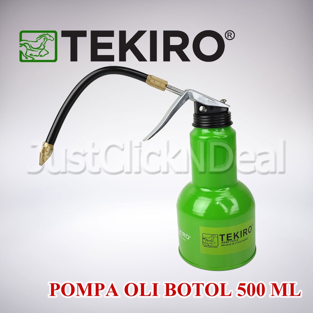 Jual Tekiro Pompa Semprot Oli Botol 500 ml Oil Can Metal Indonesia ...