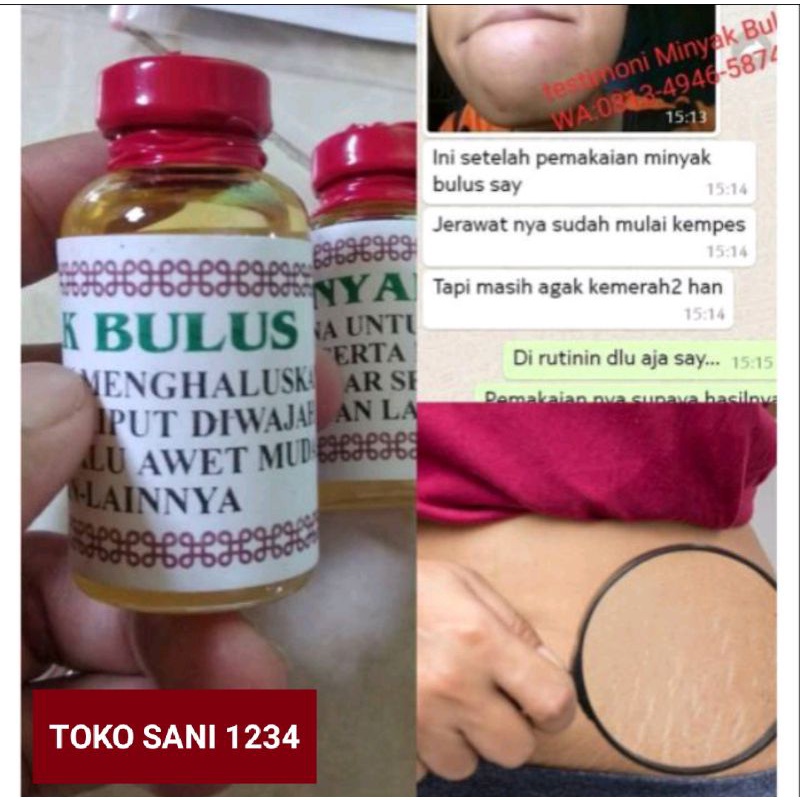 Jual Minyak bulus Banjar KALIMANTAN harga grosir ( 1 Kg, muat 35 botol ...