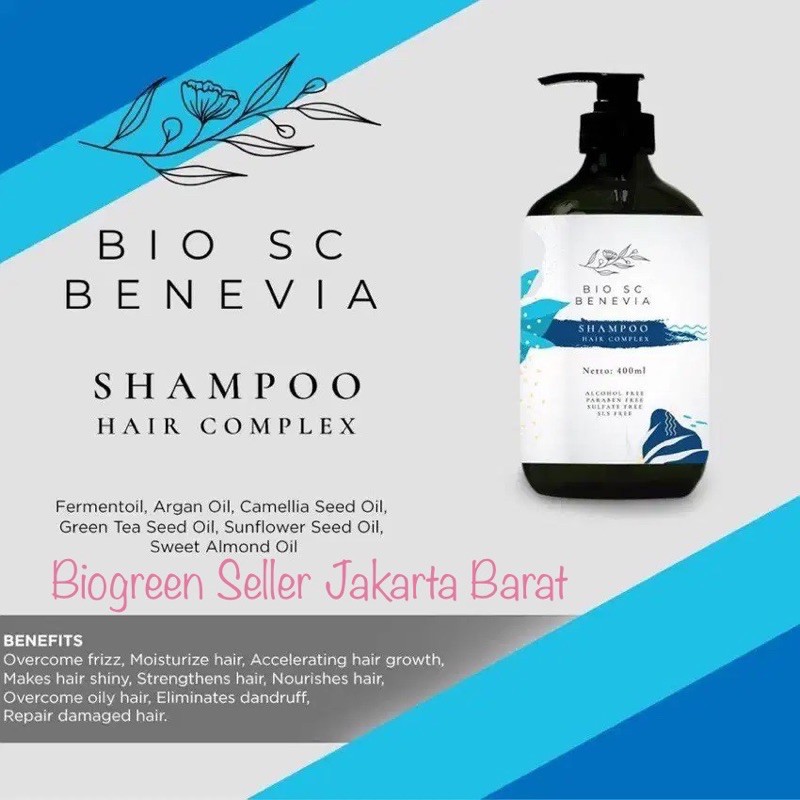 Jual Biogreen Science BIO SC BENEVIA SHAMPOO with BARCODE / QR code ...
