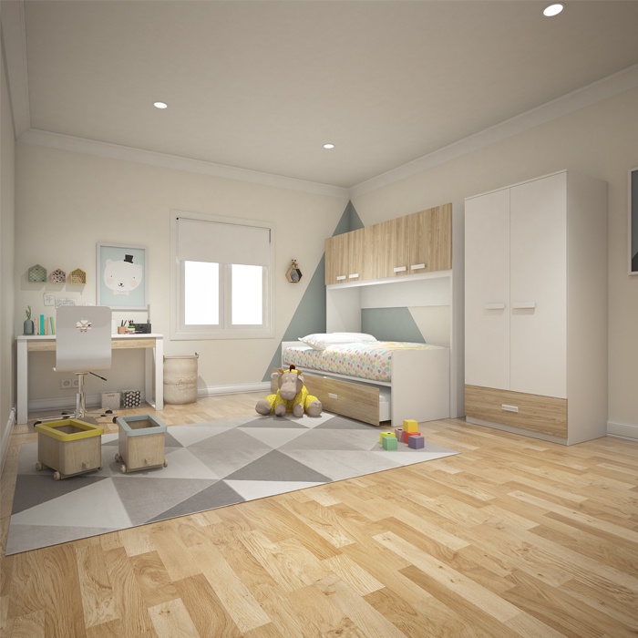 Jual Atria Tedrick Tempat tidur Double Bed Set | Shopee Indonesia