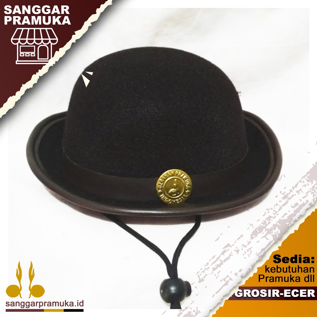 Jual Topi Pramuka / Topi Boni / Topi Pramuka Putri Laken | Shopee Indonesia