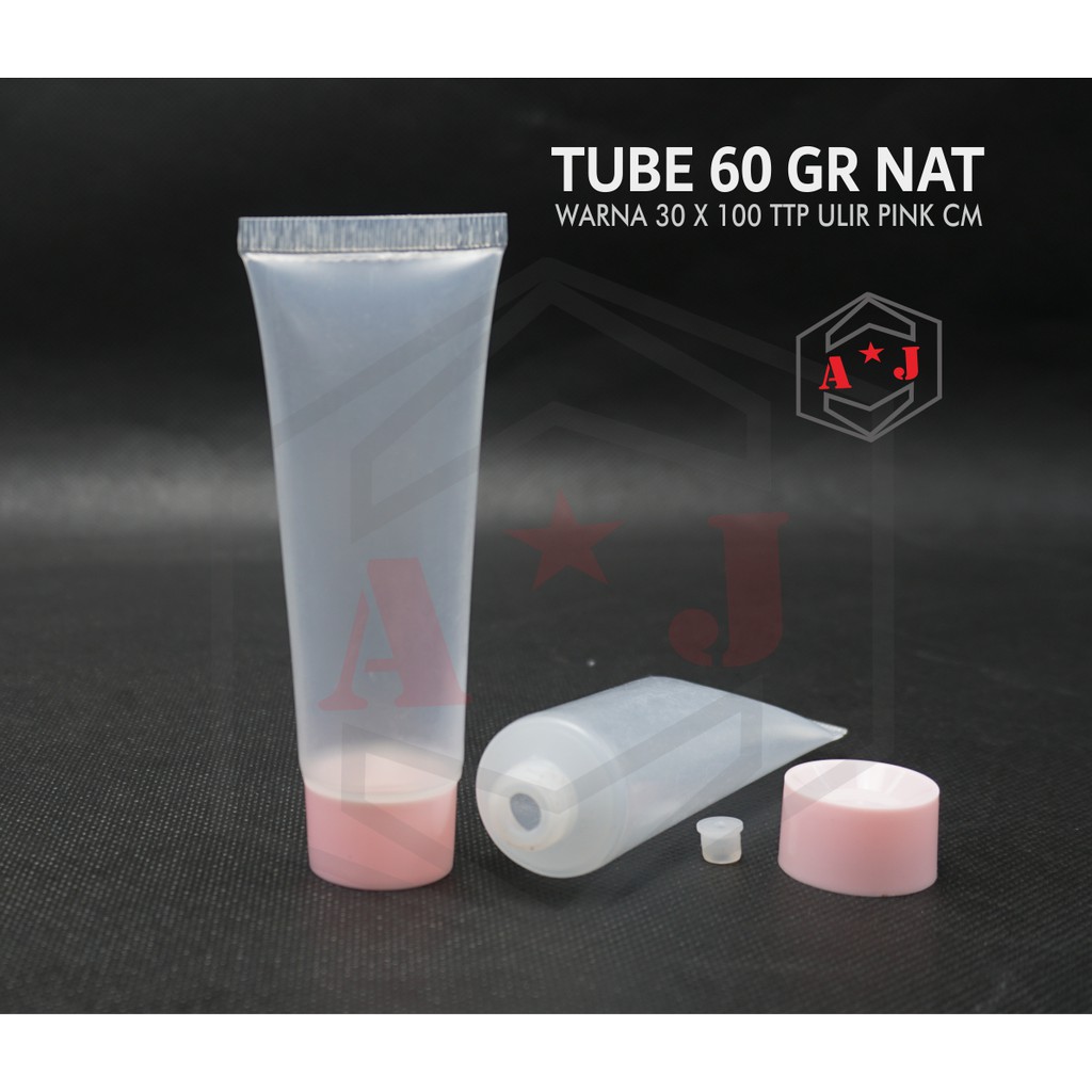 Jual Tube 60 Natural Ulir 30 X 102 mm / Tube Ulir / Tube Kosmetik ...