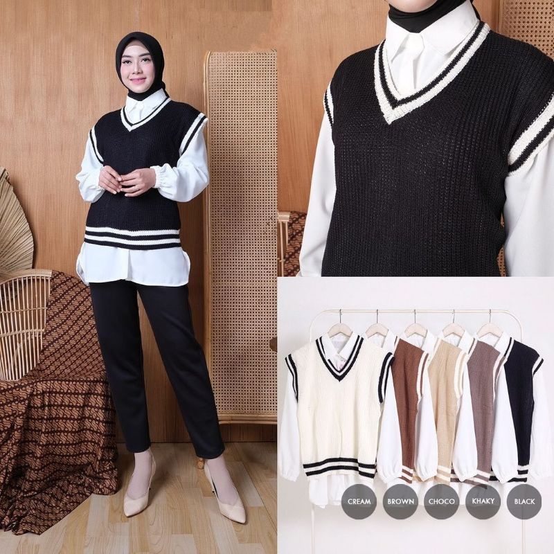 Jual VEST RAJUT (VEST ONLY) | Shopee Indonesia