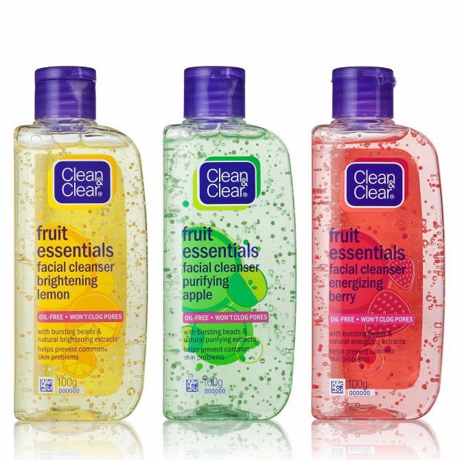 Jual Clean & Clear Fruit Essentials Facial Cleanser - 100ml | Shopee ...