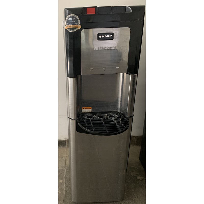 Jual sharp swd-73ehl-bk water dispenser bottom load / dispenser galon ...