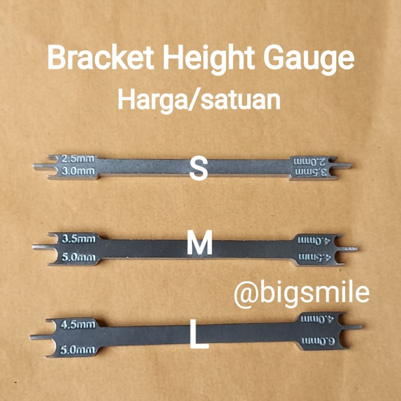 Jual Dental Bracket Height Gauge Pengukur Ketinggian Posisi Gigi Ortho ...