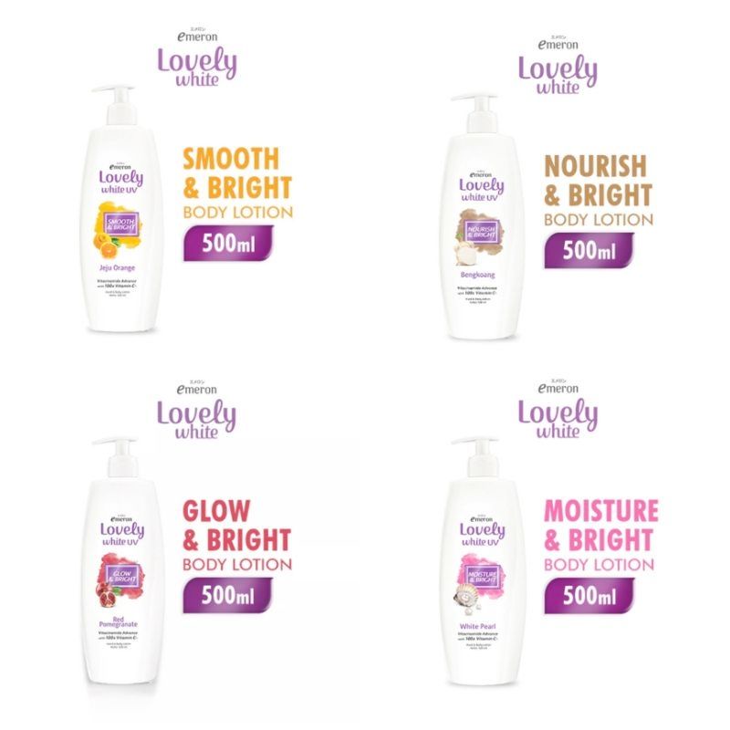 Jual EMERON LOVELY NATURAL BODY LOTION 500ml | Shopee Indonesia