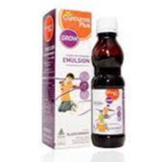 Jual CURCUMA PLUS EMULSION GROW RASA STRAWBERRY/JERUK/BLACKURRANT SYR ...