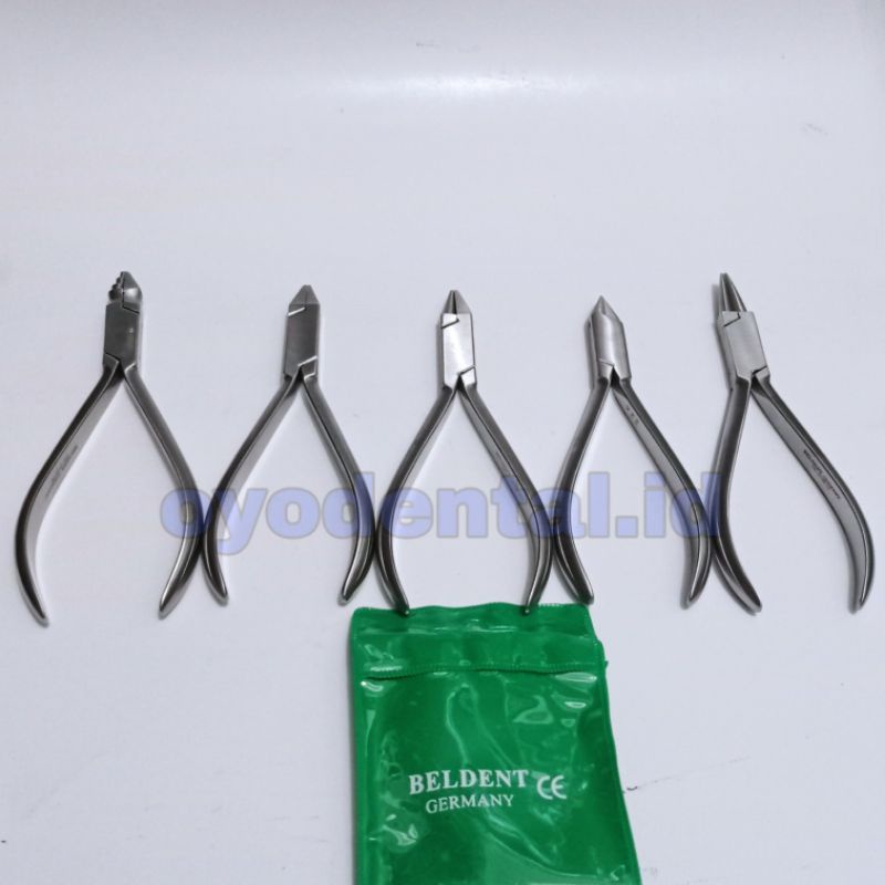 Jual Tang ortho belldent / Adam pipih / koil / bulat pipih kombinasi ...