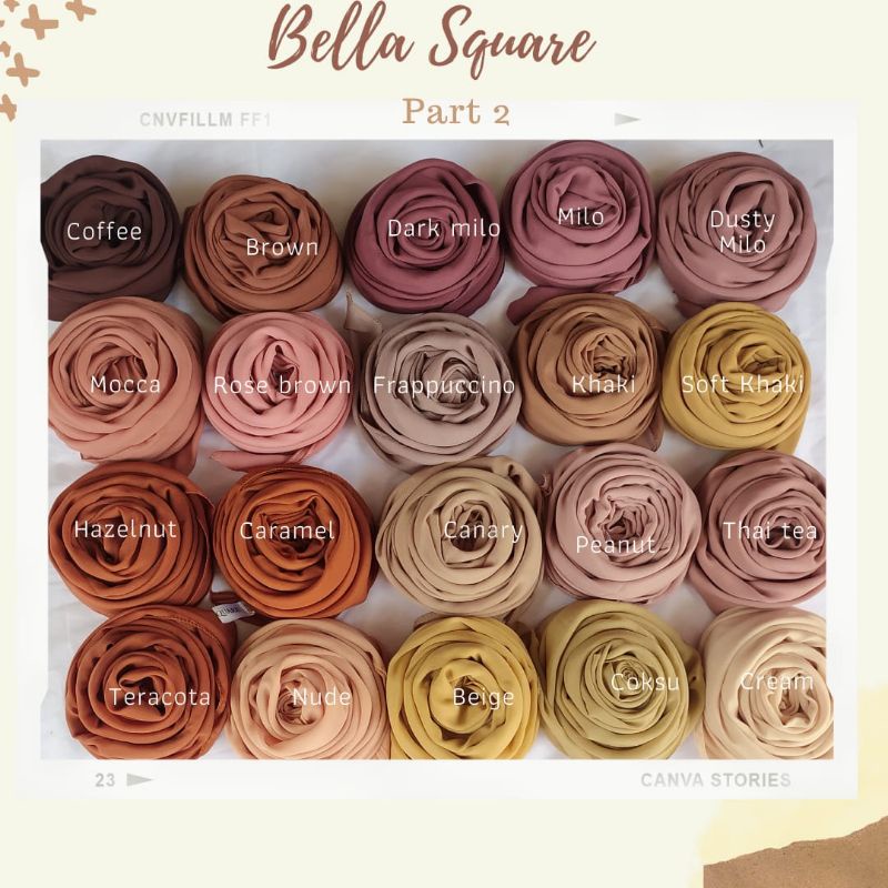 Jual BELLA SQUARE POLYCOTTON PREMIUM ORIGINAL PART 2 | Shopee Indonesia