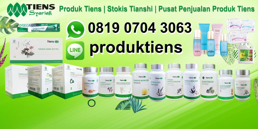 Toko Online Produk Tiens | Stokis Tianshi | Pusat Penjualan Produk ...