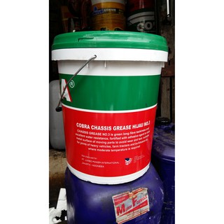 Jual Cobra Chassis Grease Hijau - Gemuk / Pelumas / Stempet 1 Pail 15 ...