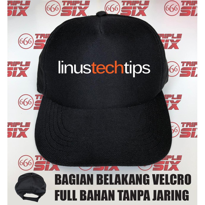 Jual Topi Full Bahan Linus Tech Tips Youtuber | Shopee Indonesia