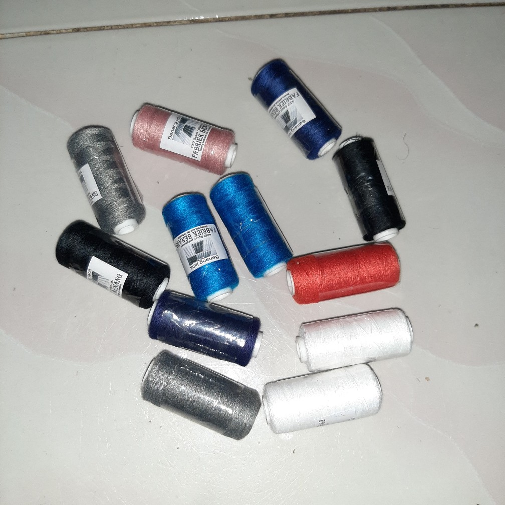 Benang jahit (harga satuan) | Shopee Indonesia