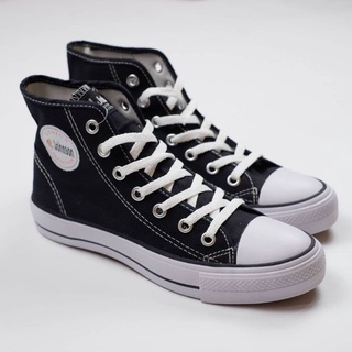 Jual Sepatu Johnson Basic High Black White Original Sepatu Sekolah ...