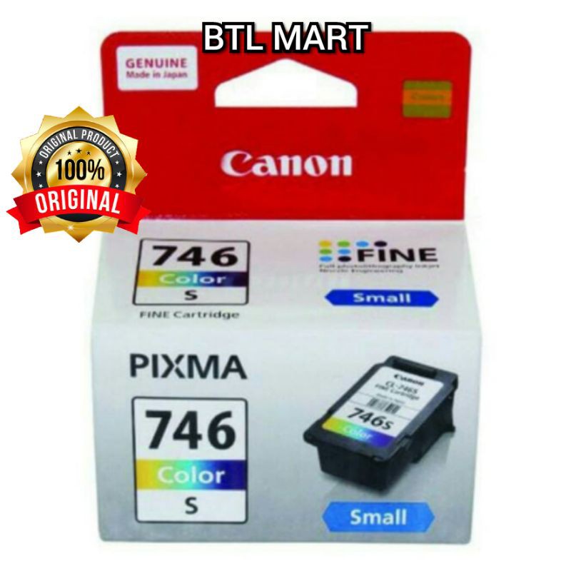 Jual TINTA CANON 746S COLOR ORIGINAL / TINTA 746S Indonesia|Shopee ...