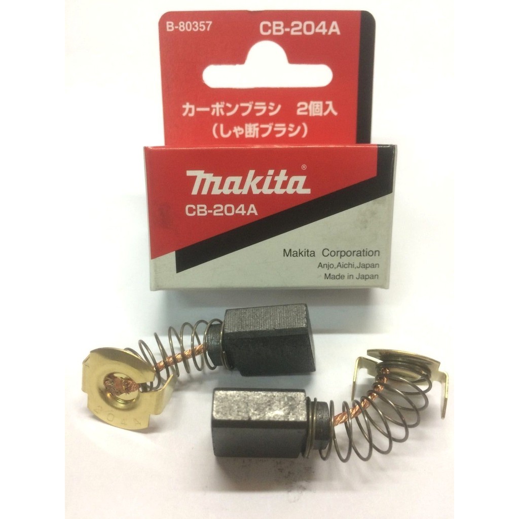 Jual ORIGINAL MAKITA Carbon Brush Arang Sepul Bostel CB 204 A / CB 204A ASLI | Shopee Indonesia