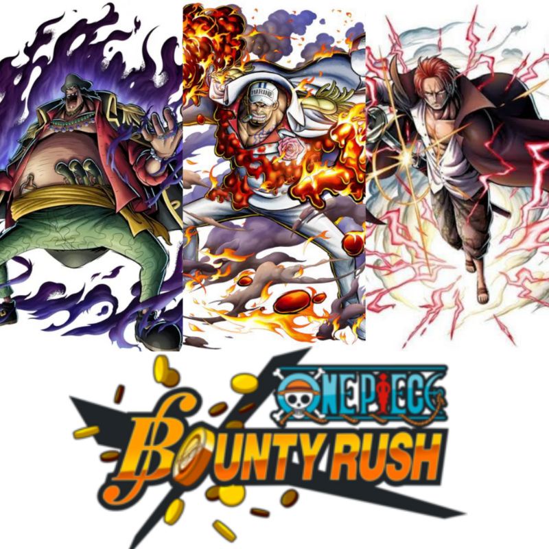 Jual Poster Bounty Rush Kurohige, Akainu & Shanks | Shopee Indonesia