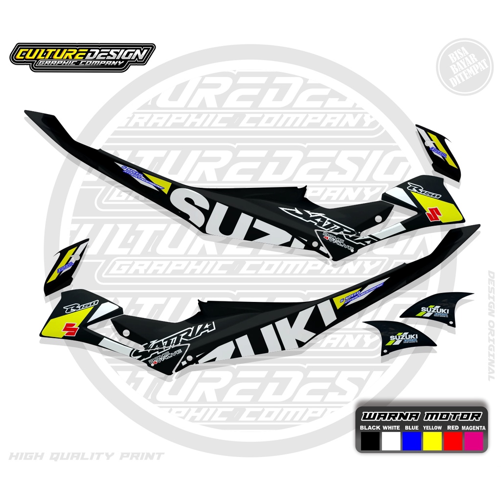 Jual STRIPING TRANSPARAN SATRIA FU FACELIFT TYPE S SUZUKI | Shopee ...