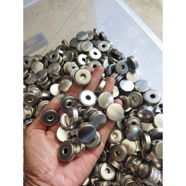Jual Tutup knop / Pengunci baut belakang tiang railing tangga stainless ...