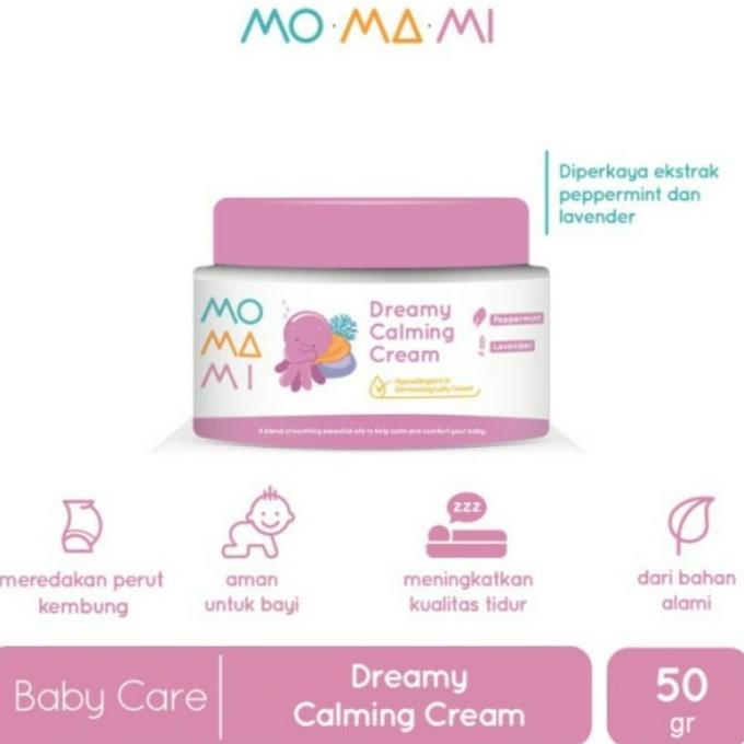 Jual Momami Dreamy Calming Cream 50gr | Shopee Indonesia