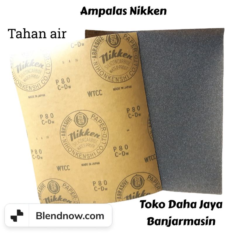 Jual Amplas Kertas Nikken 30x20 cm/ ampalas | Shopee Indonesia