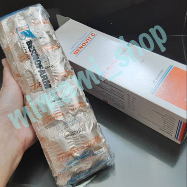Jual Benovit C Vitamin C dan B (Retail per strip) | Shopee Indonesia