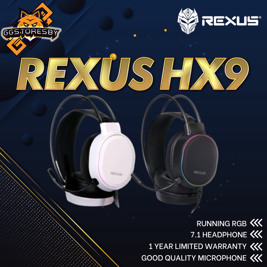 Jual REXUS THUNDERVOX HX9 Gaming Headset | Shopee Indonesia