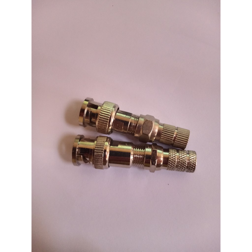Jual Konektor BNC Drat Sambungan kabel Coaxial | Shopee Indonesia