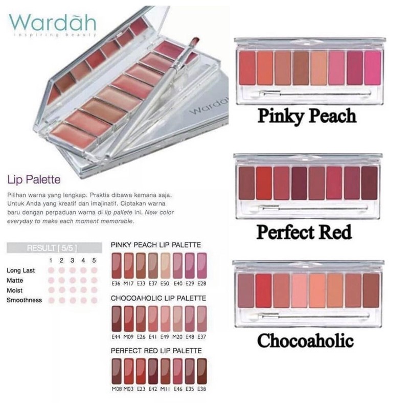 Jual LIP PALLET WARDAH | Shopee Indonesia