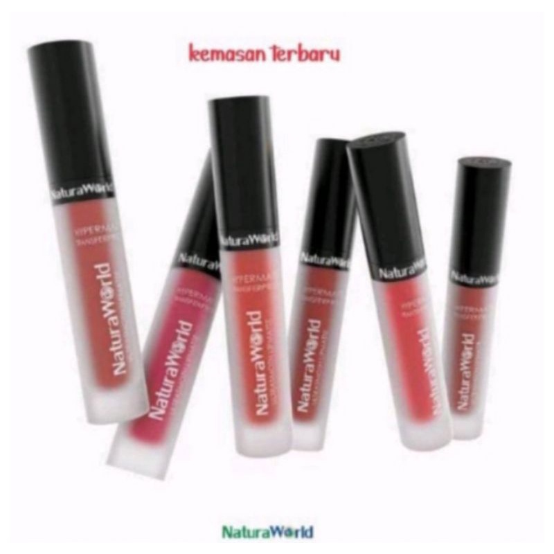 Jual Natura world lipmatte ultra smooth 100% original | Shopee Indonesia
