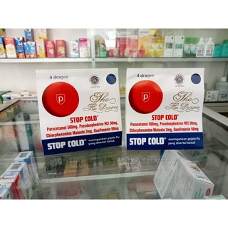 Jual Obat STOP COLD 1 STRIP @ 4 Kaplet | Obat STOPCOLD Flu Batuk Tablet ...
