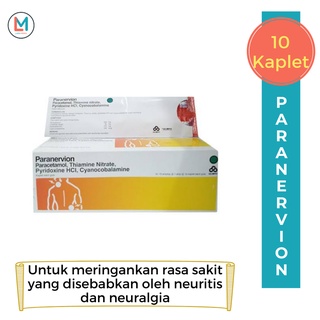 Jual Paranervion 1 Strip Isi 10 Kaplet | Shopee Indonesia