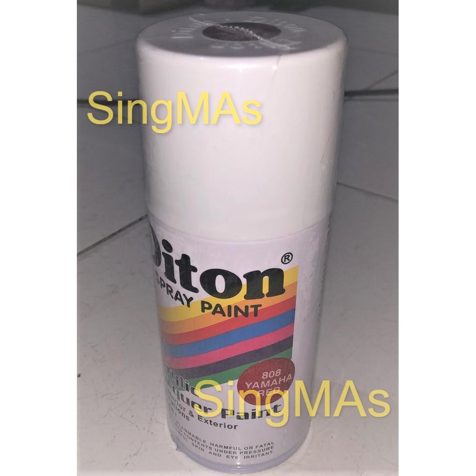 Jual Pylox DITON 808 Yamaha RED 300cc CANDYTONE MERAH Cat Semprot Pilox Pilok Pylok Candy Tone ...