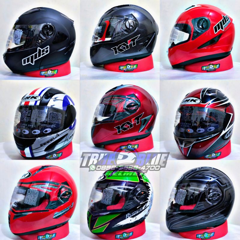 Jual Helm Serba 300-an ( KYT Alpha Venom, INK GP Racer, MDS Provent ...