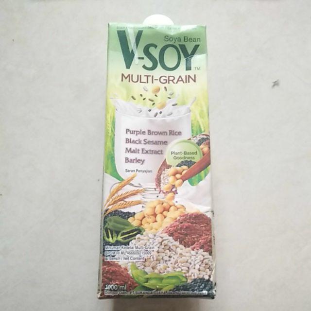 Vsoy Multigrain 1 Liter | Shopee Indonesia