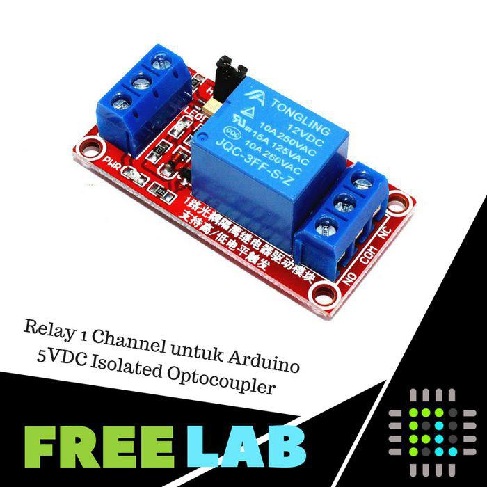 Jual Relay 1 Channel for Arduino Isolated dengan Optocoupler | Shopee ...