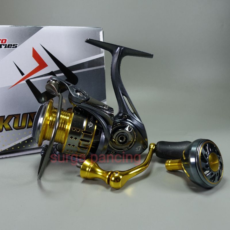 Jual Reel daido KURUMA SW dan kuruma power handle ukuran 1000 2000 3000 ...