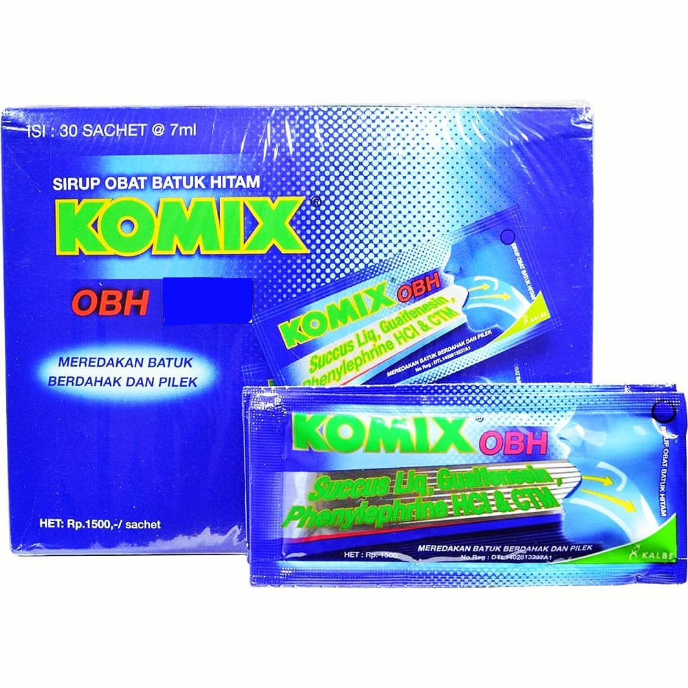 Jual KOMIX OBH Sirup Obat Batuk [1 Karton-Isi 50 Dus] | Shopee Indonesia