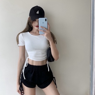 Jual GISEL TOP / CROP TOP SEXY WANITA KOREA CROP TOP CEWEK KEKINIAN ...