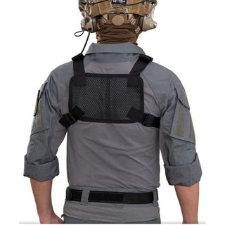 Jual CHEST RIG BAG / TAS DADA / CHESTBAG THREE STRAP VELCRO BLACK ...