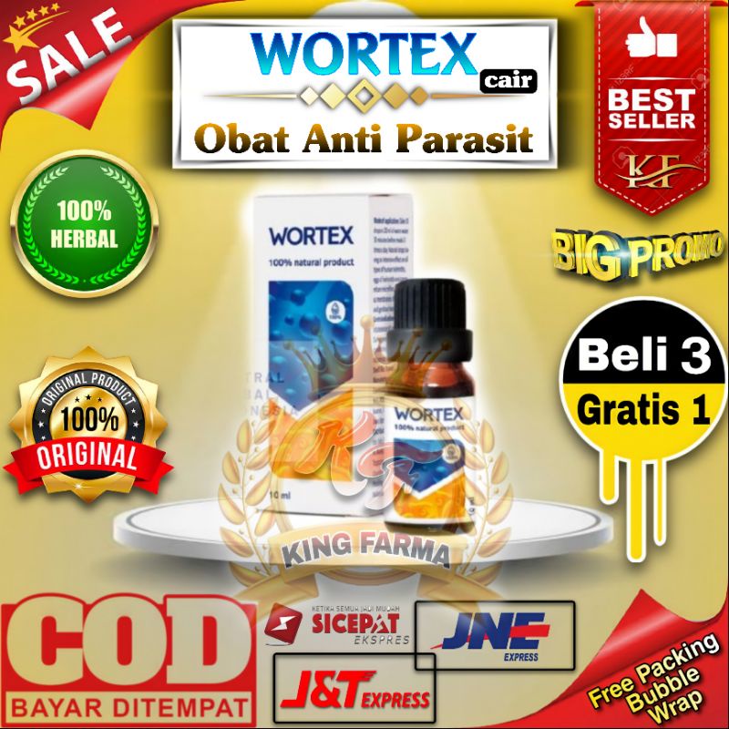 Jual WORTEX CAIR OBAT HERBAL PARASIT DALAM TUBUH 100% ASLI ORIGINAL | Shopee Indonesia