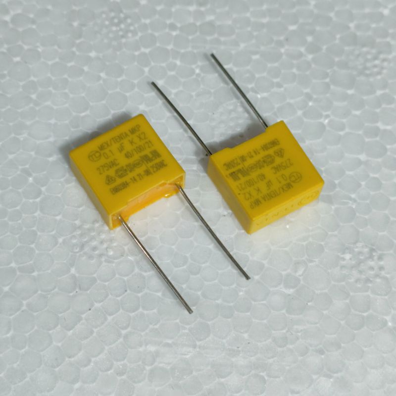 Jual Capacitor 104 275v Kapasitor MKP MKM 100nf 275 volt | Shopee Indonesia