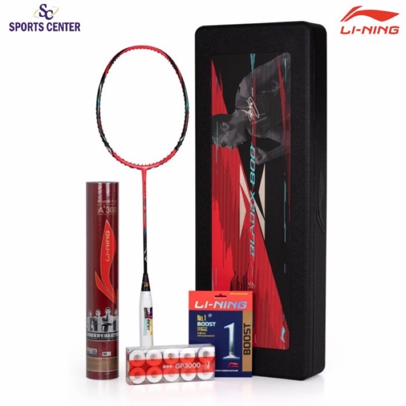 Jual New Limited Box Set Raket Badminton Lining Bladex 800 Zhang Nan ...