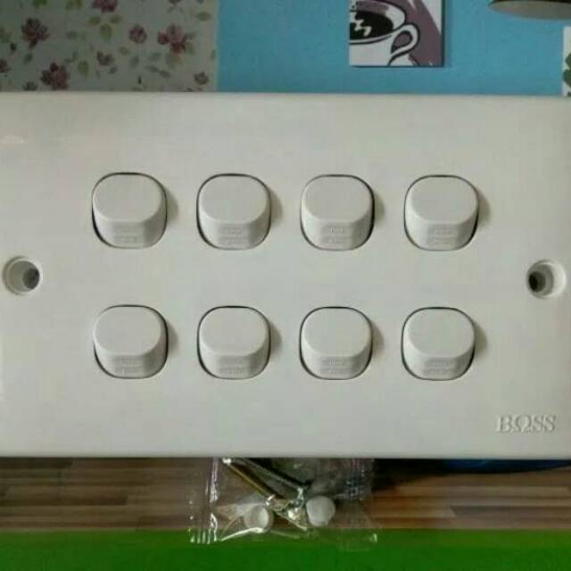 Jual Grid Switch 8 Gang 1 Arah | Shopee Indonesia