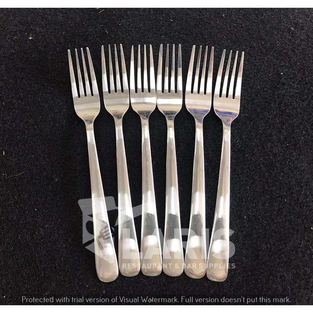 Jual Garpu Makan Merk Elegant 20cm LCHW-21 isi 6 pcs / Dinner Fork ...