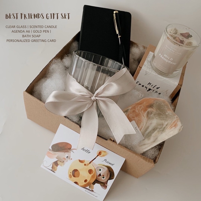Jual Best Friends Gift Set / Farewell Gift / Kado Teman / Birthday Hampers / Gift Box Ulang ...