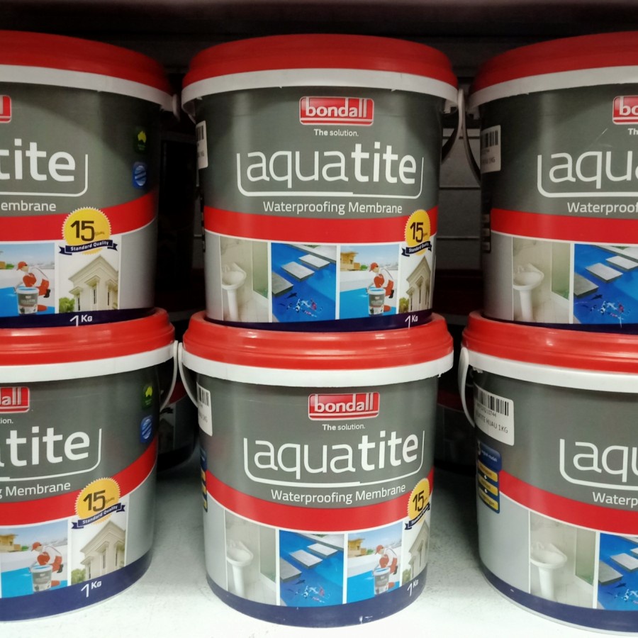 Jual BONDALL AQUATITE CAT PELAPIS ANTI BOCOR 1KG WATERPROOFING TERBAIK ...