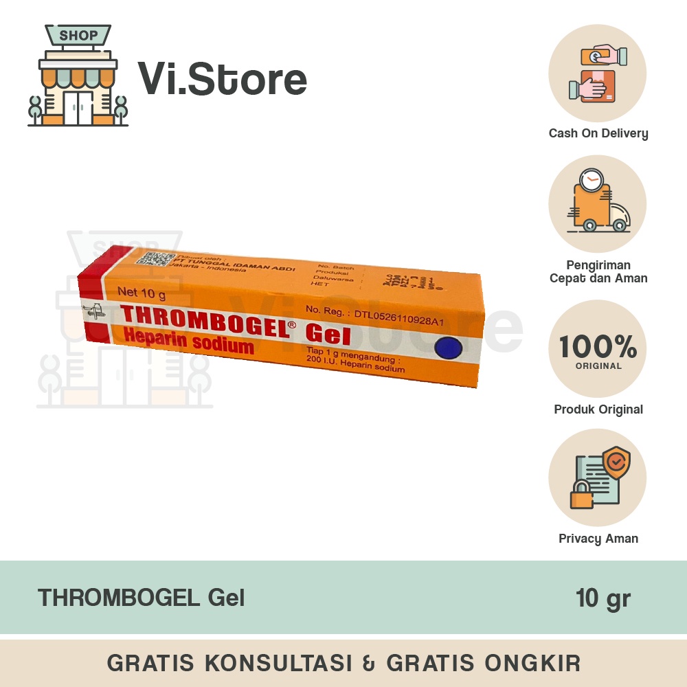 Jual Thrombogel Gel 10 gram | Shopee Indonesia